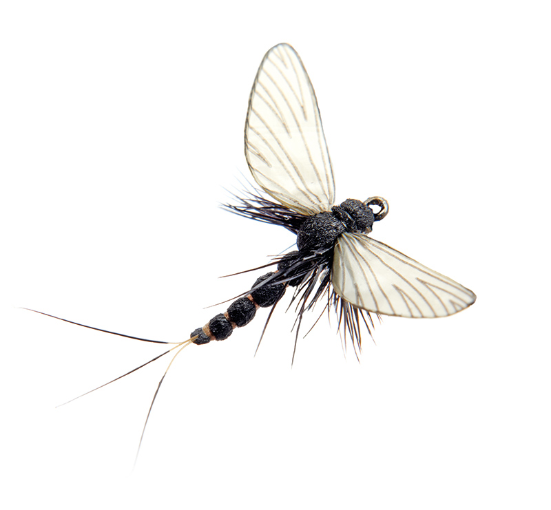 J:son Realistic Flies - Mayfly Spent black