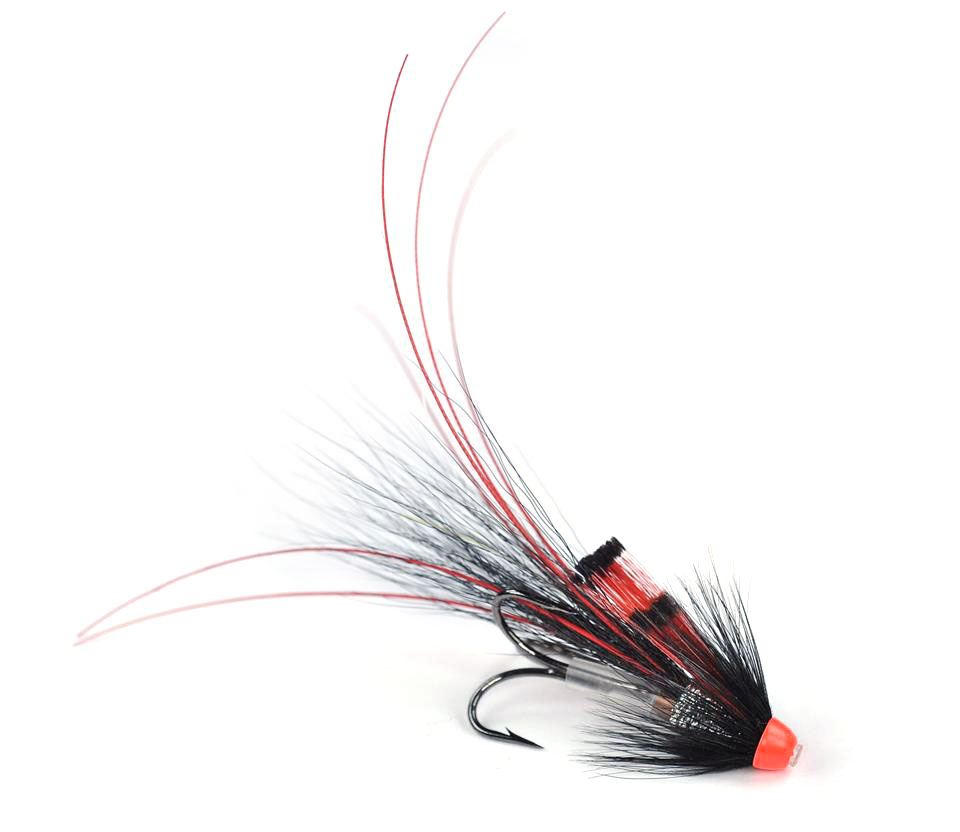 Guideline Tube Fly Pot Belly Black Boar | Tube Flies | Atlantic Salmon ...