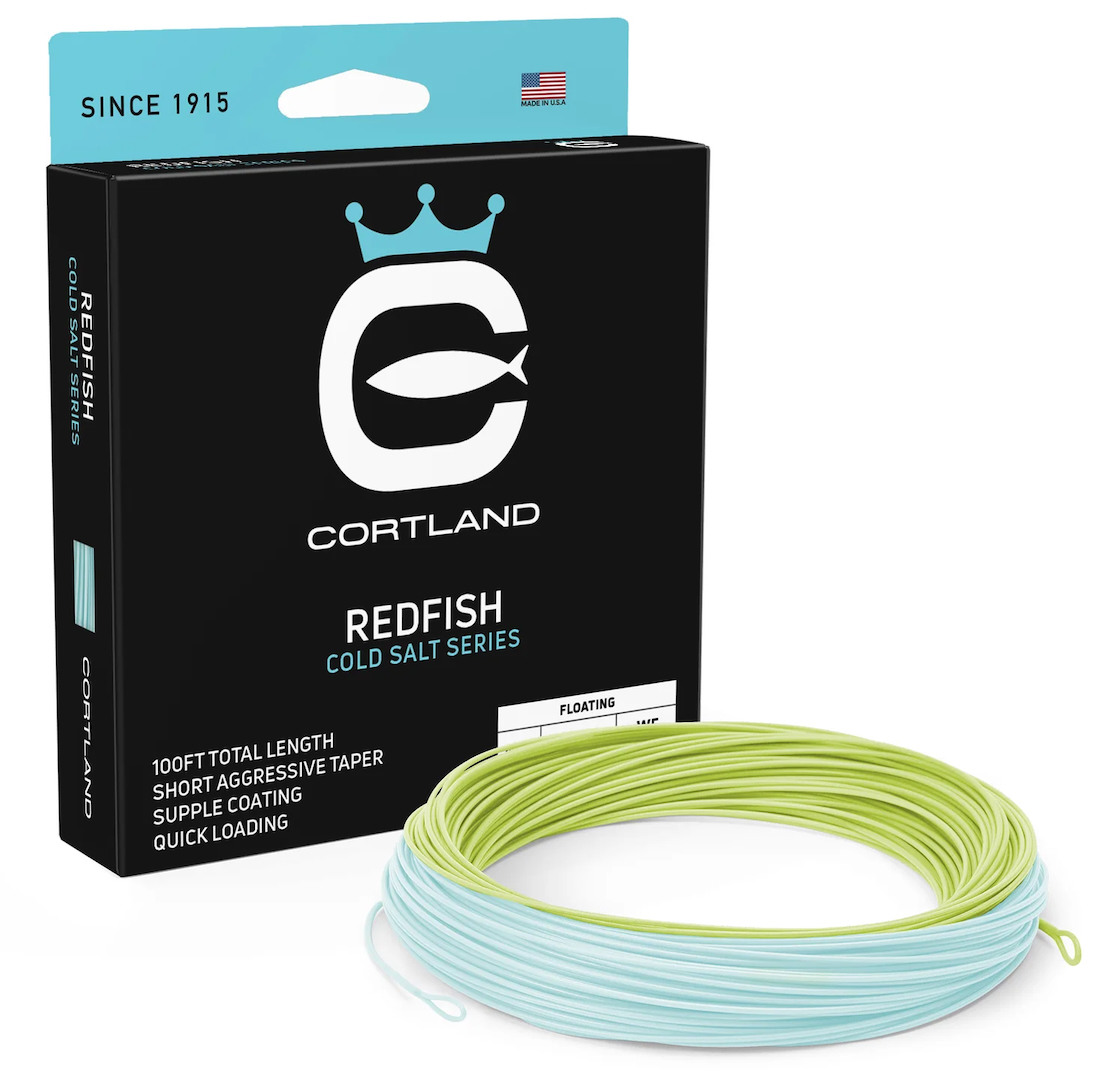 Cortland Redfish Cold Water Floating Fly Line | WF - Tropical | Single ...