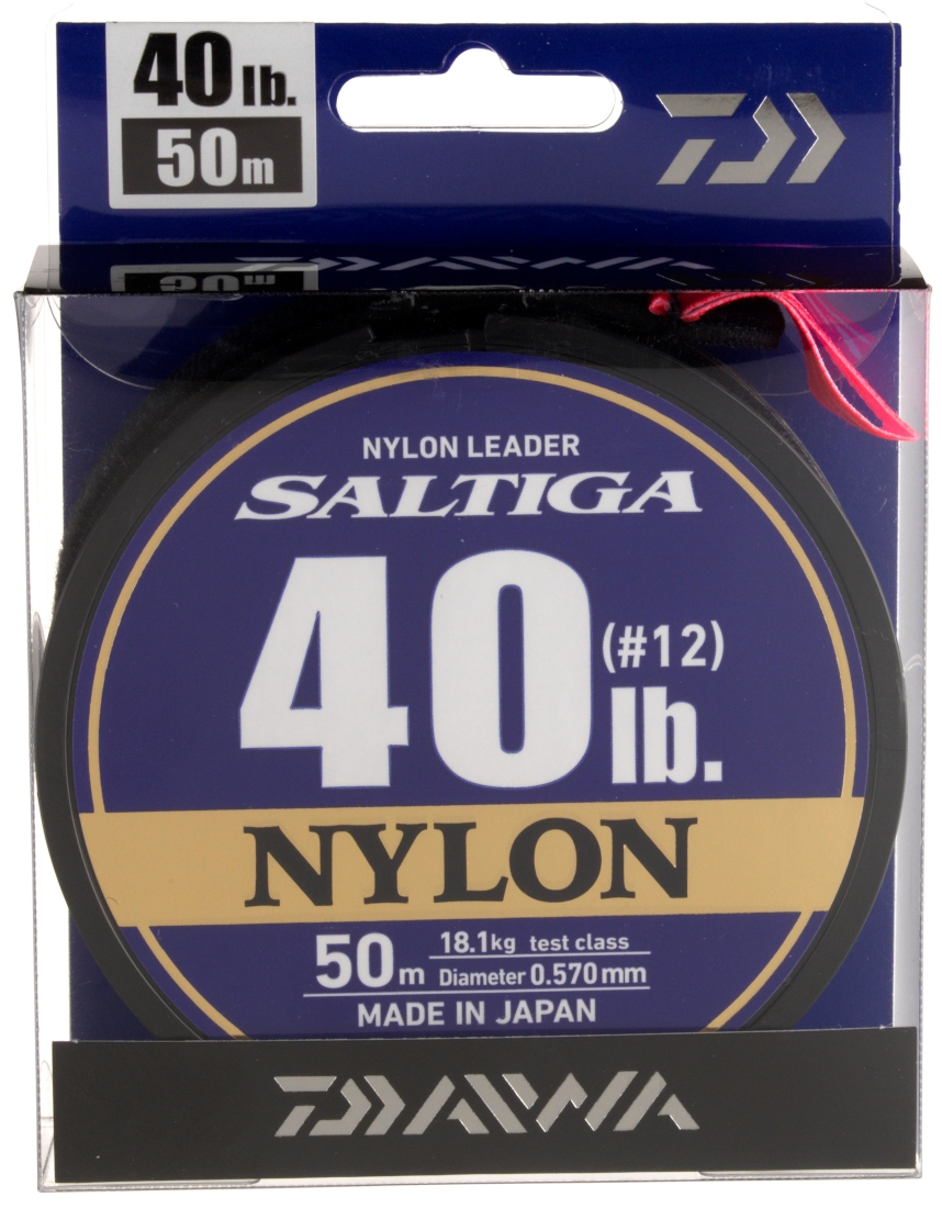 Daiwa Saltiga Nylon Leader Tippet 50 m | Leader Materials | Lines ...