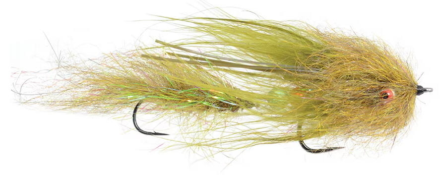 Fulling Mill Cheech Leech Olive #1 Big Fish Trout Bum Streamer ...