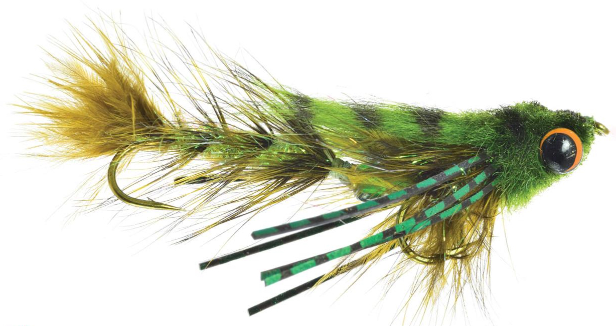 Guideline Streamer - Baby Gonga olive | Streamer and Put & Take | Flies ...
