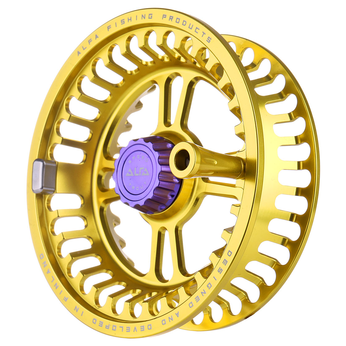 Alfa Arctic Speed Spare Spool honey yellow | Spare Spools | Fly Reels ...