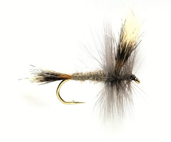 Fulling Mill Dry Fly - Mayfly Gray Wulff | Dry Flies | Flies | adh-fishing