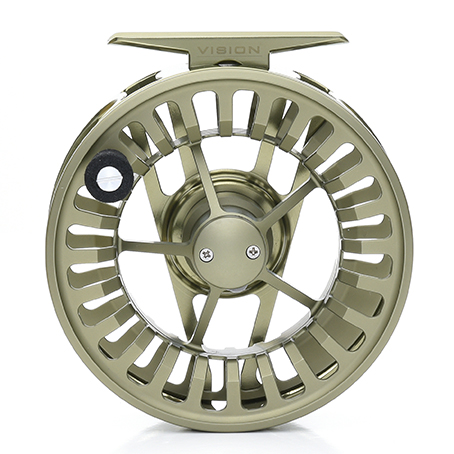 Vision XLV Fly Reel silver green | Reels | Fly Reels | adh-fishing
