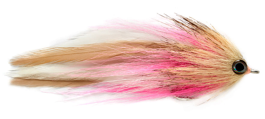 Fulling Mill Streamer - Olly's Pink Sneaker | Streamer | Tropical Flies ...