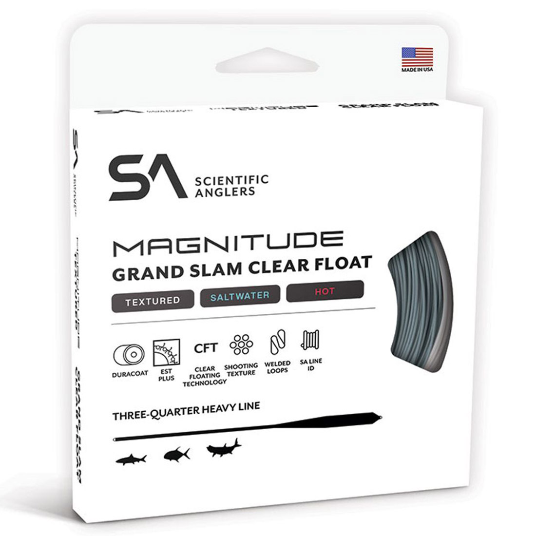 Scientific Anglers Magnitude Grand Slam Horizion/Clear Fly Line | WF ...