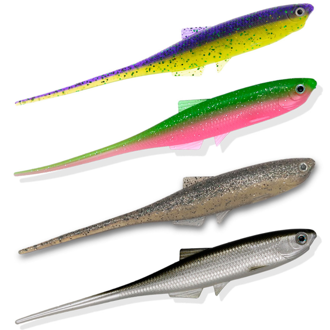 LMAB KØFI (KÖFI) Bleak Pintail 7 cm Softbait | Softbaits | Lures and ...