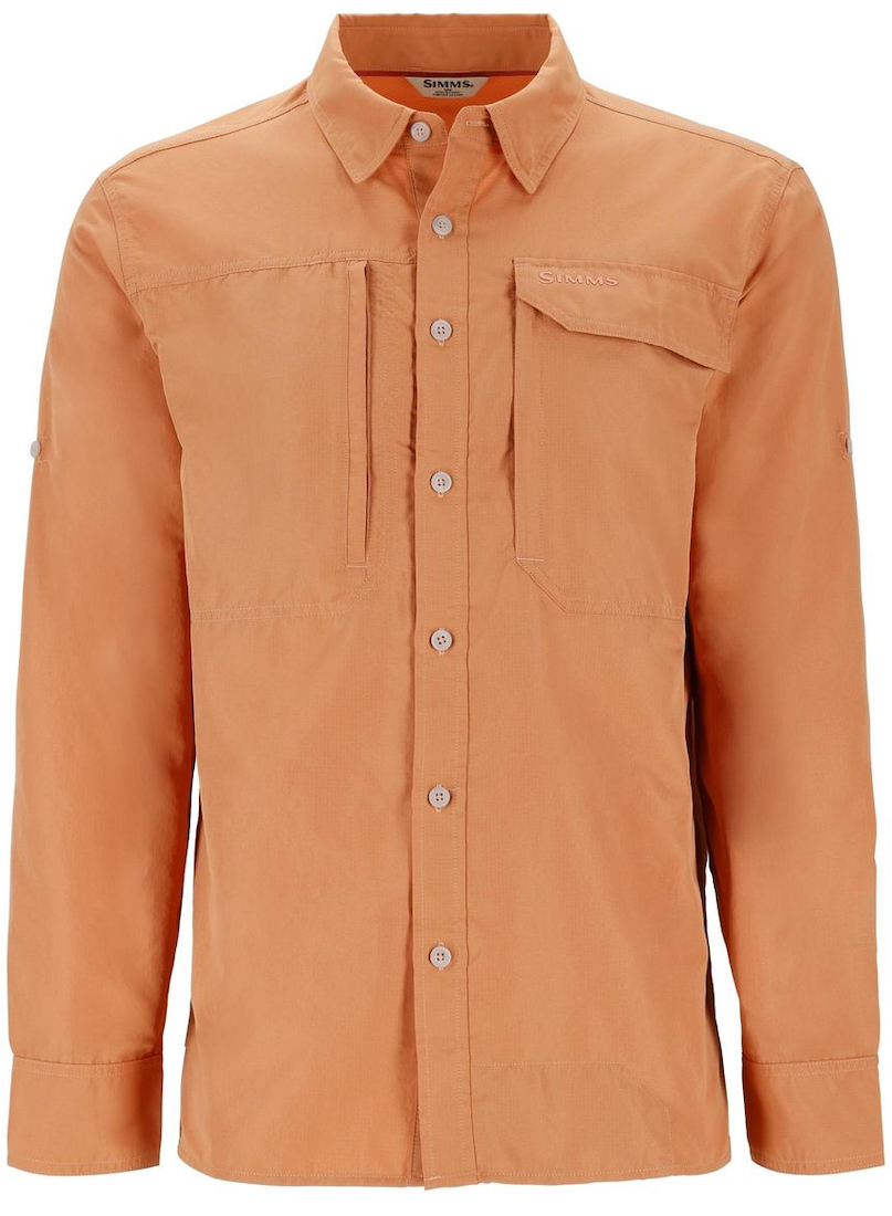 Simms Guide Shirt Orange Maple | Shirts | Shirts and Pullovers | Clothing | adh-fishing