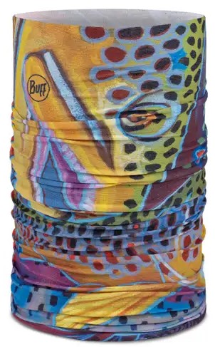 Buff® Coolnet UV® Derek De Young Trout Confetti with UPF 50 & Insect Shield | Face Masks ...
