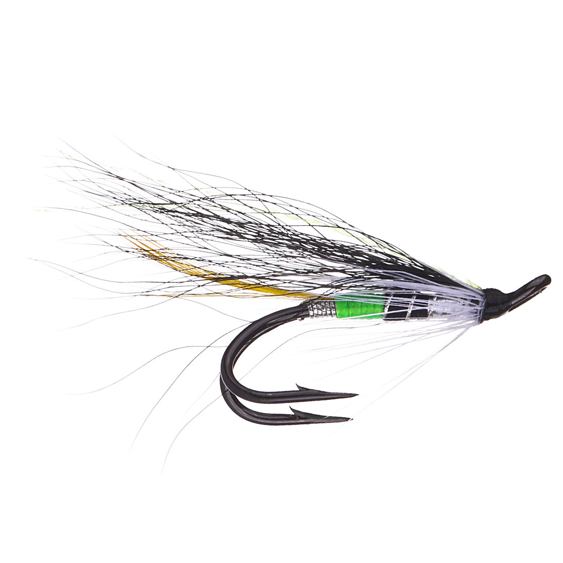 Superflies Salmon Fly - Rimpauttaja Black Double | Flies with Hooks ...