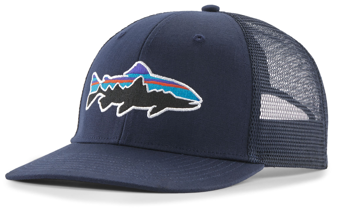 Patagonia Fitz Roy Trout Trucker Hat Cap NENA - New Navy | Caps and Hats | Headwear | Clothing ...