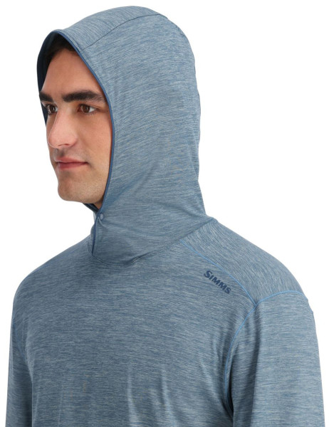 Simms Solarflex Cooling Hoody Longsleeve cinder | UV-Protection and Bugstopper | Clothing | adh ...