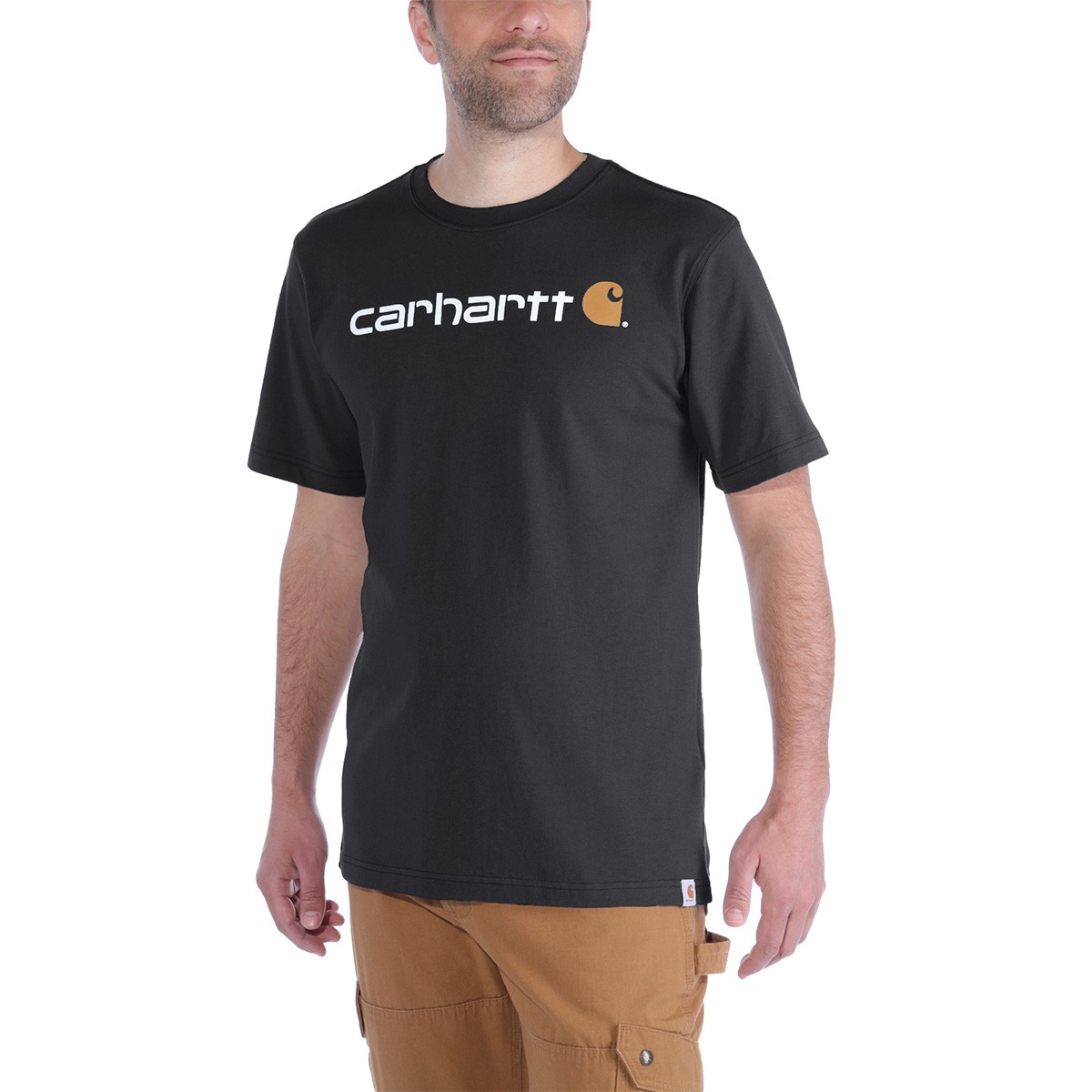 Carhartt Core Logo T-Shirt peat
