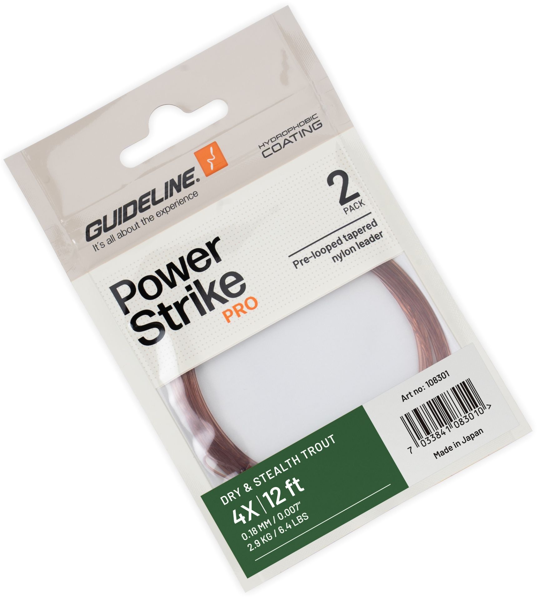 Guideline Standard 12 ft Tapered Leader Leader | 5X | P-31405.5