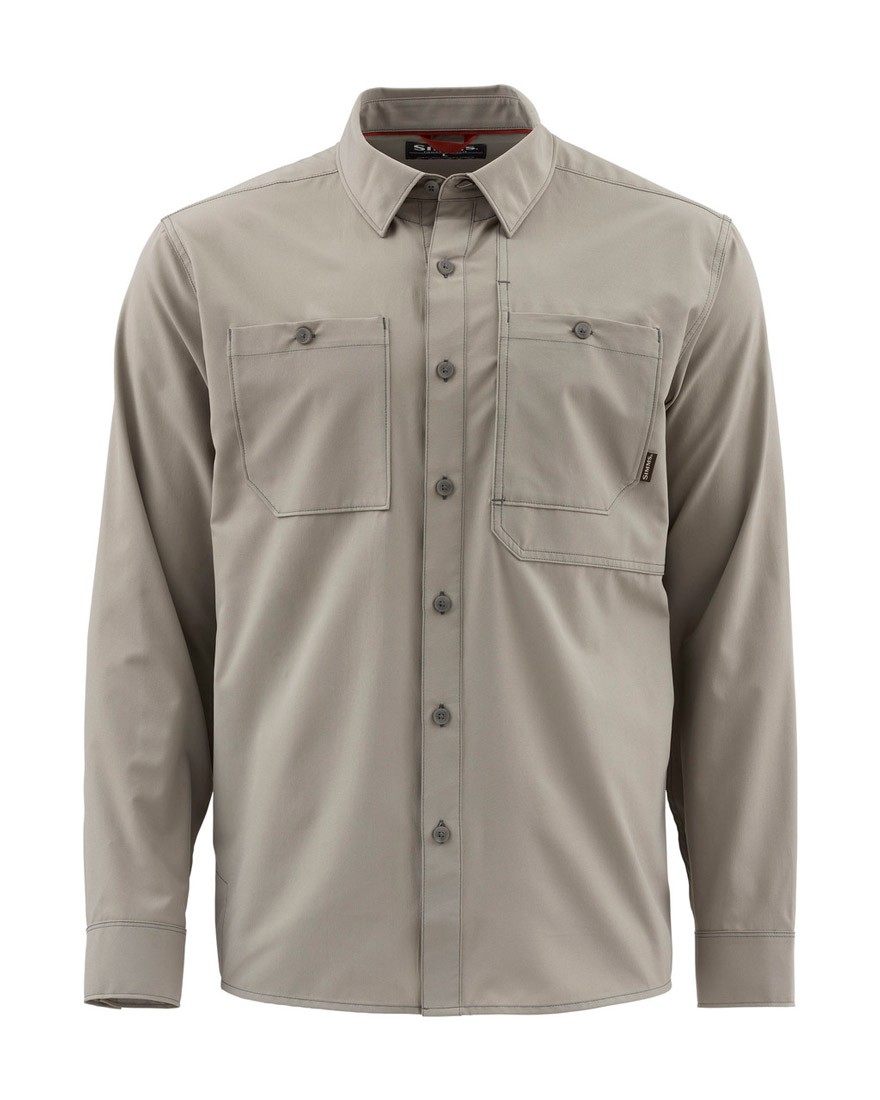 Simms Double Haul LS Shirt rock ridge