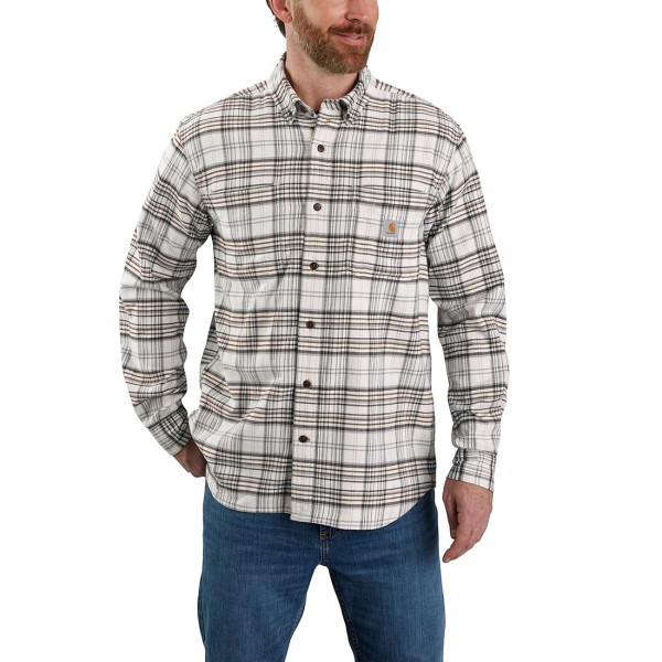 Carhartt Midweight Flannel Shirt malt | XL | P-22437.3